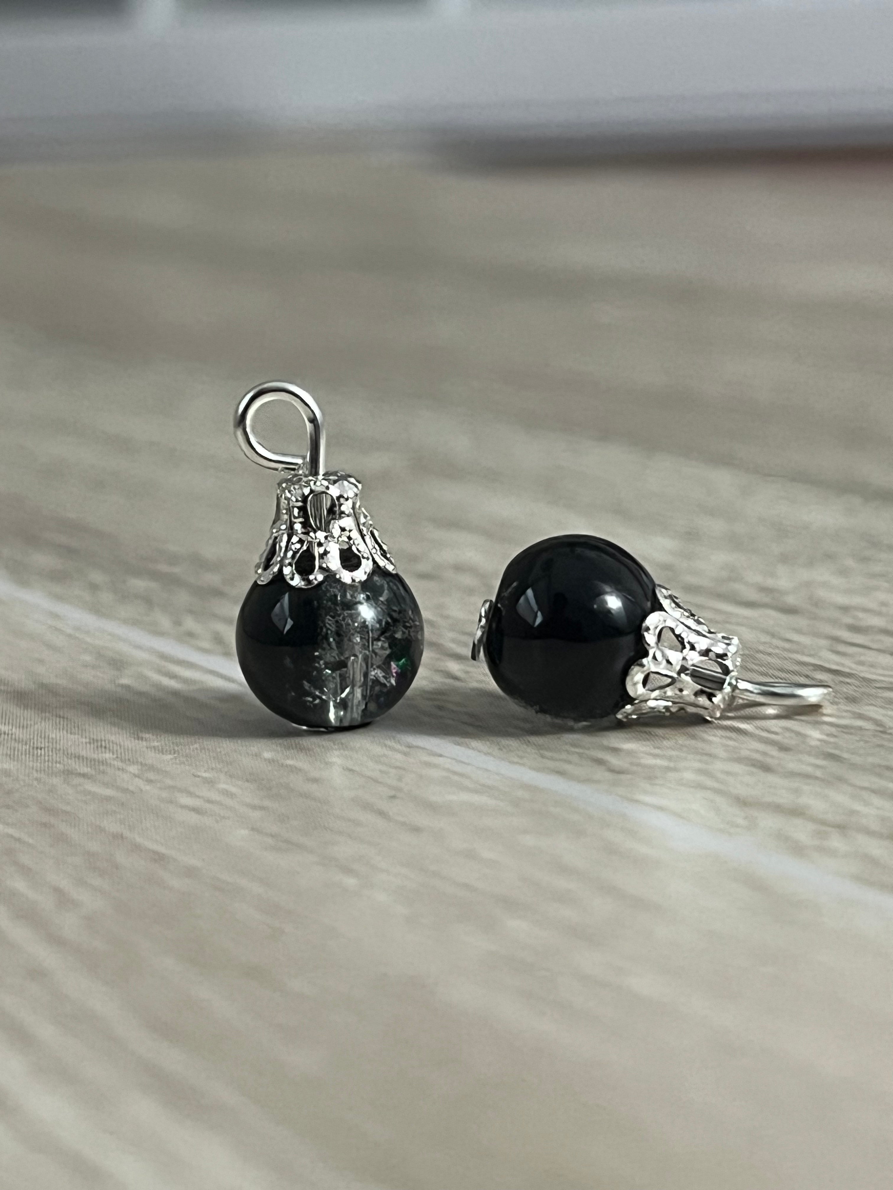 Midnight Noir Dangle Bead – Charis